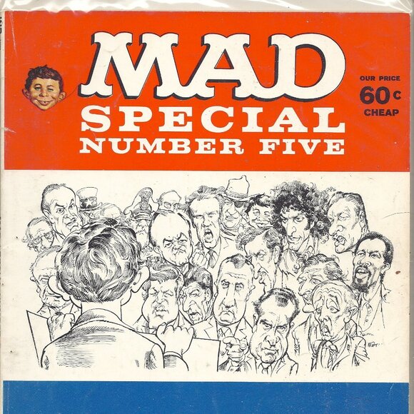 Accents | 1971 Mad Magazine Special 5 Missing Mad Flag Poster | Poshmark